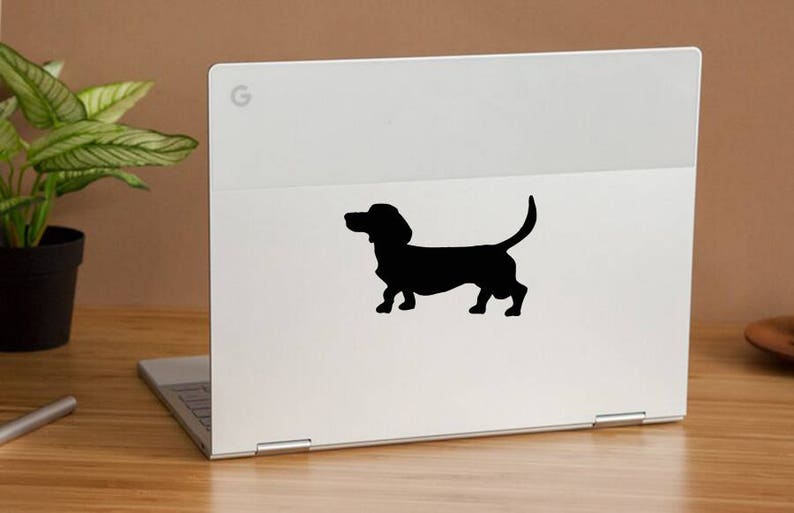 Laptop Vinyl Decal Sticker Animals Dog Pets Pet Dachshund | Etsy