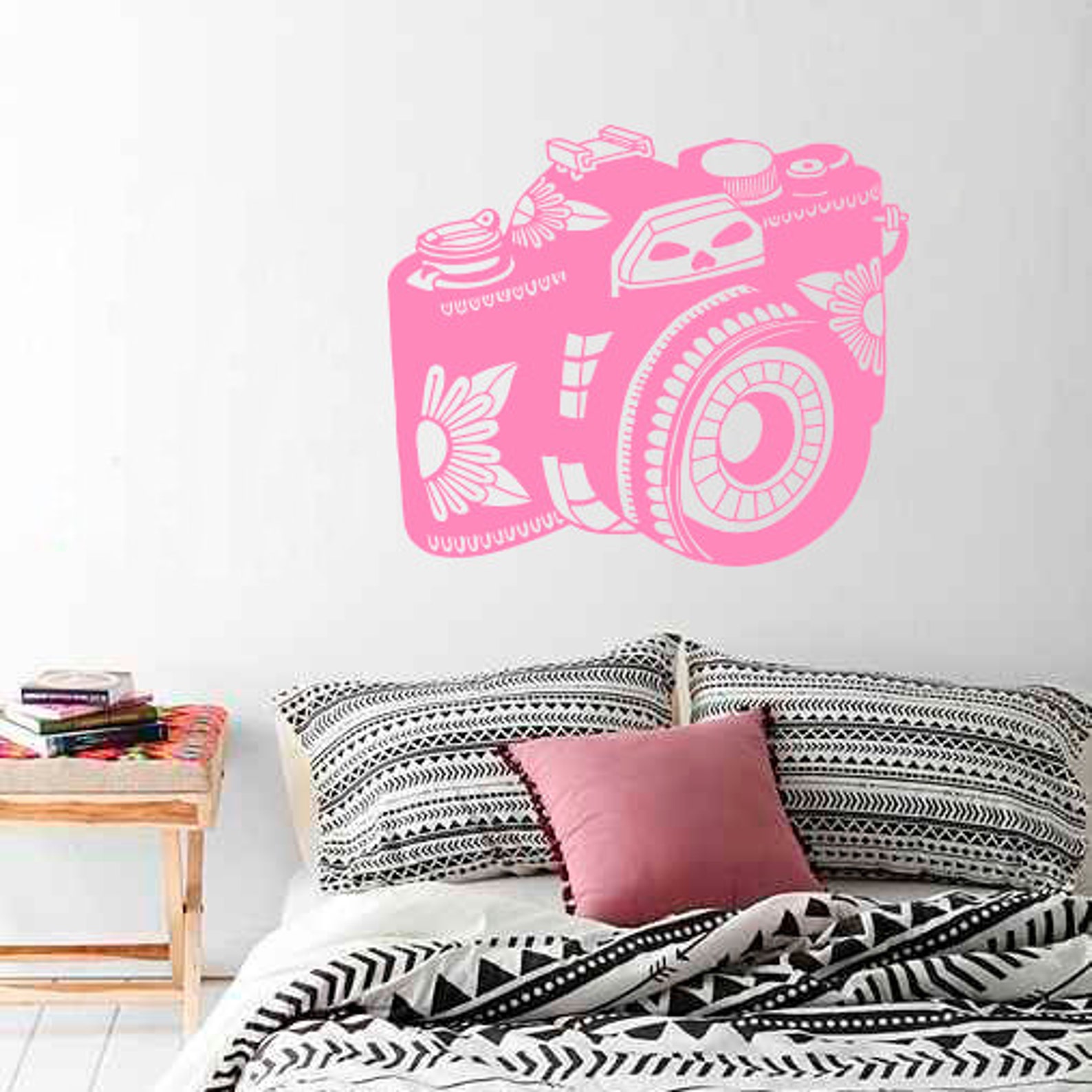 Wall Decal Vinyl Sticker Photo Camera Photography Film Shoot - Etsy