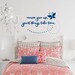 Wall Decals Never Give up Great Things Take Time Quote Decal Sticker ...