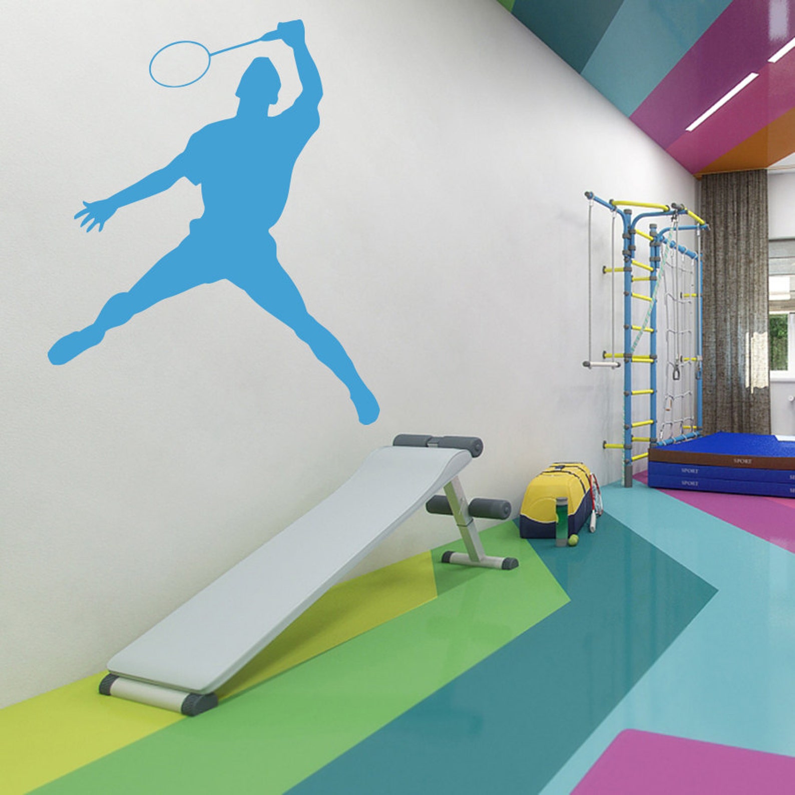 Wall Decal Vinyl Sticker Sport Game Team People Training - Etsy