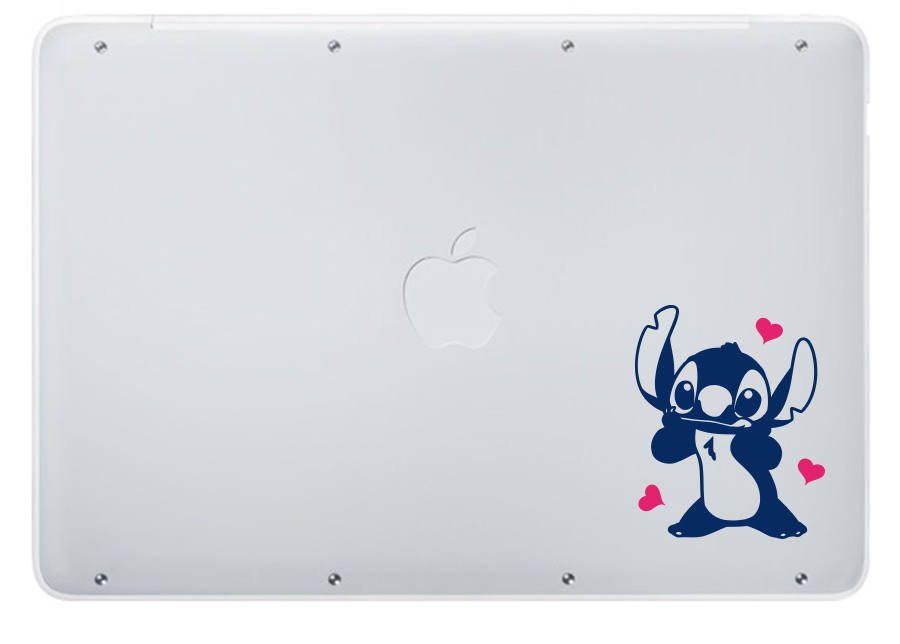 Laptop Vinyl Decal Baby Stitch Computer Decal Lilo and Stitch | Etsy