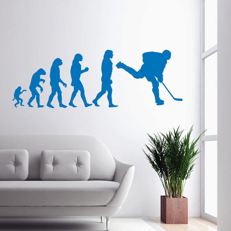 Wall Decal Human Evolution Anatomy Man Cave Evolve Exrtreme | Etsy