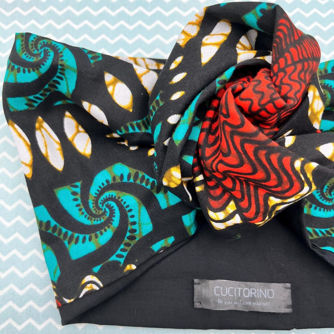 Ethnic Headband,african Headband, Mouldable Hair Band, Hairband With ...