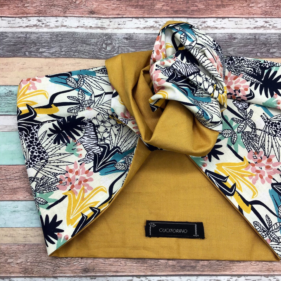 Zebras and Giraffes Wired Turban, Safari Turban Headband,reversible ...