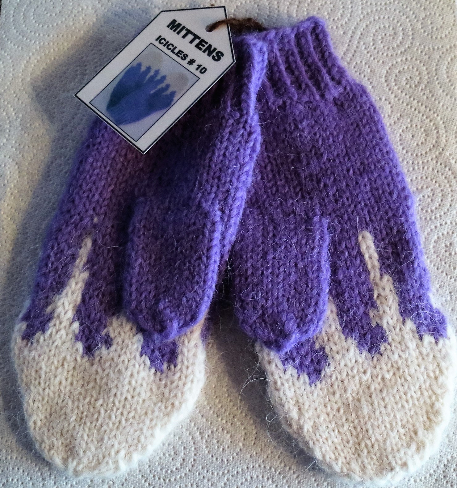 Icelandic WOOL MITTENS for Women Type: ICICLES 10. Hand | Etsy