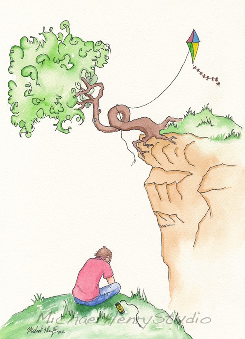 Kite Dream, Kid's Room Art, Children's Decor, Nursery Art, Nursery ...