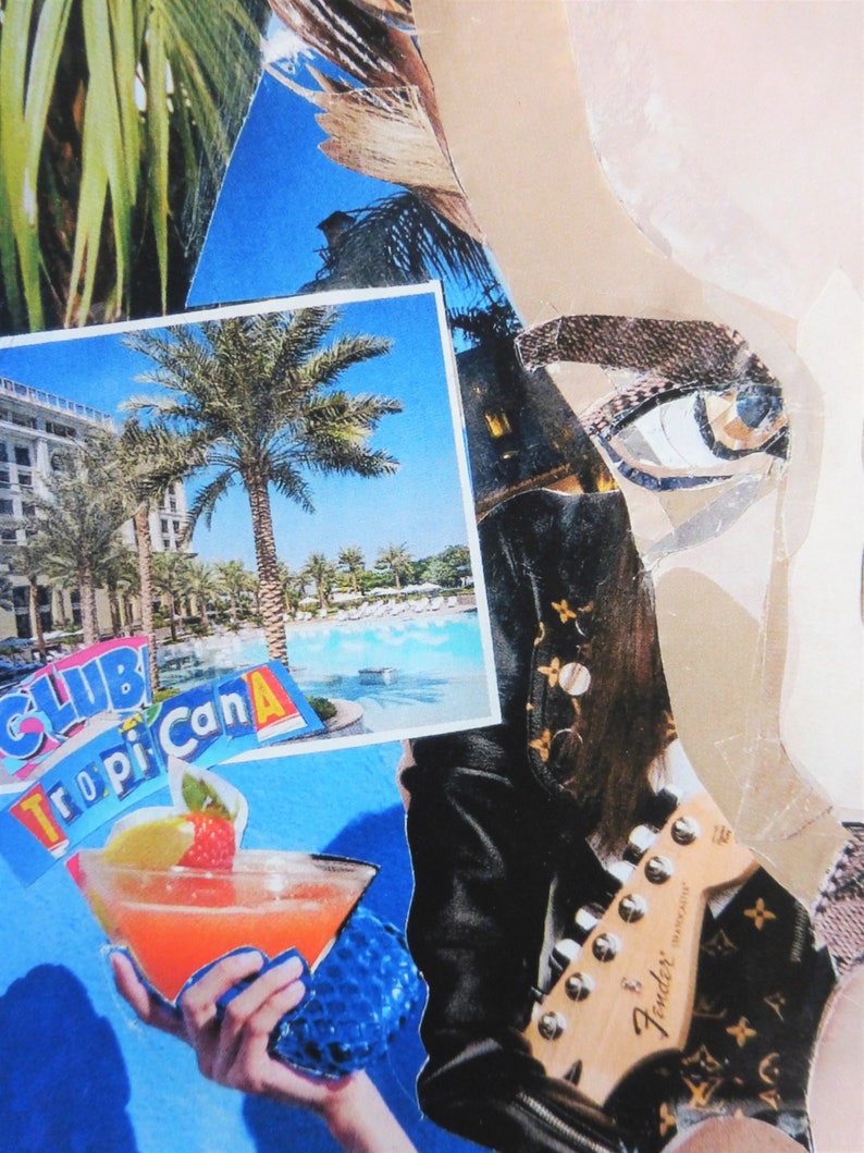 George Michael Paper Collage Portrait. Limited Edition Giclee Print 30 ...