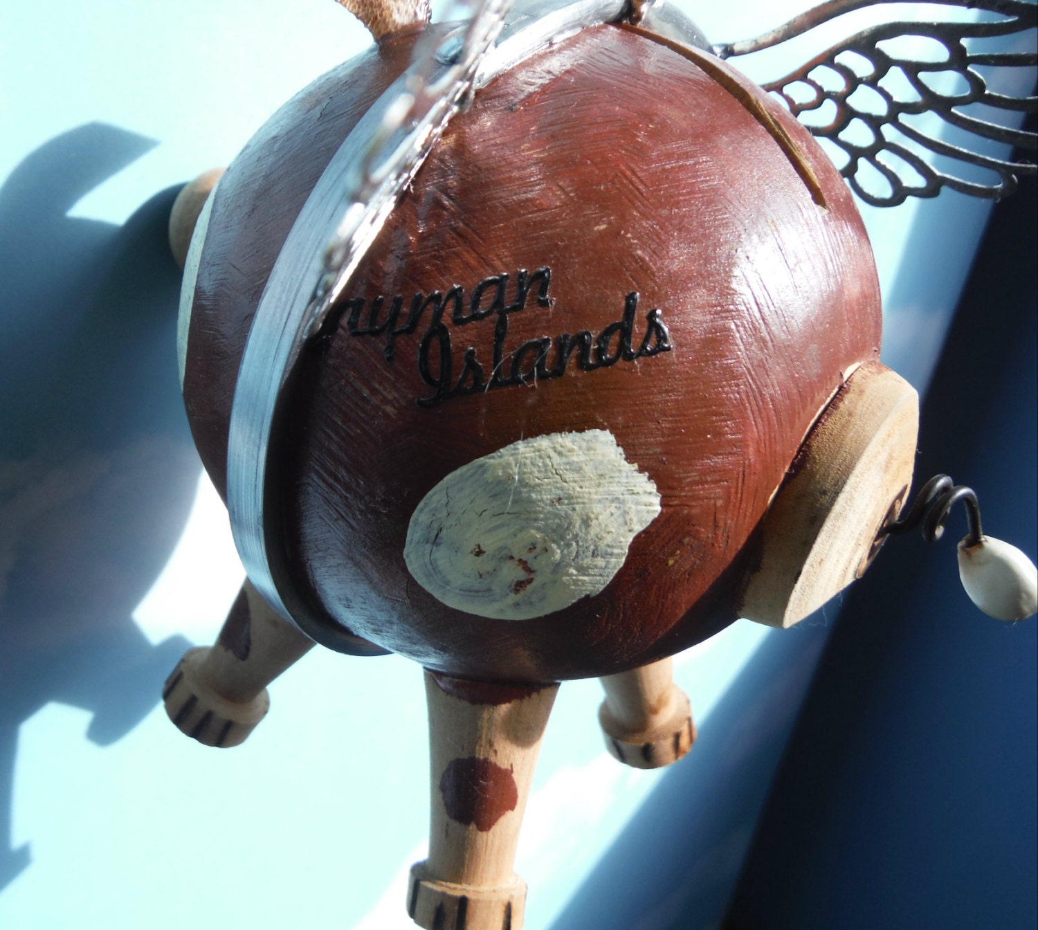 Flying Pig Gourd Bank From the Cayman Islands - Etsy