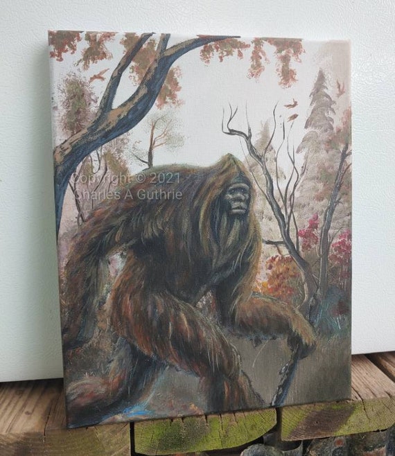 Bigfoot Painting