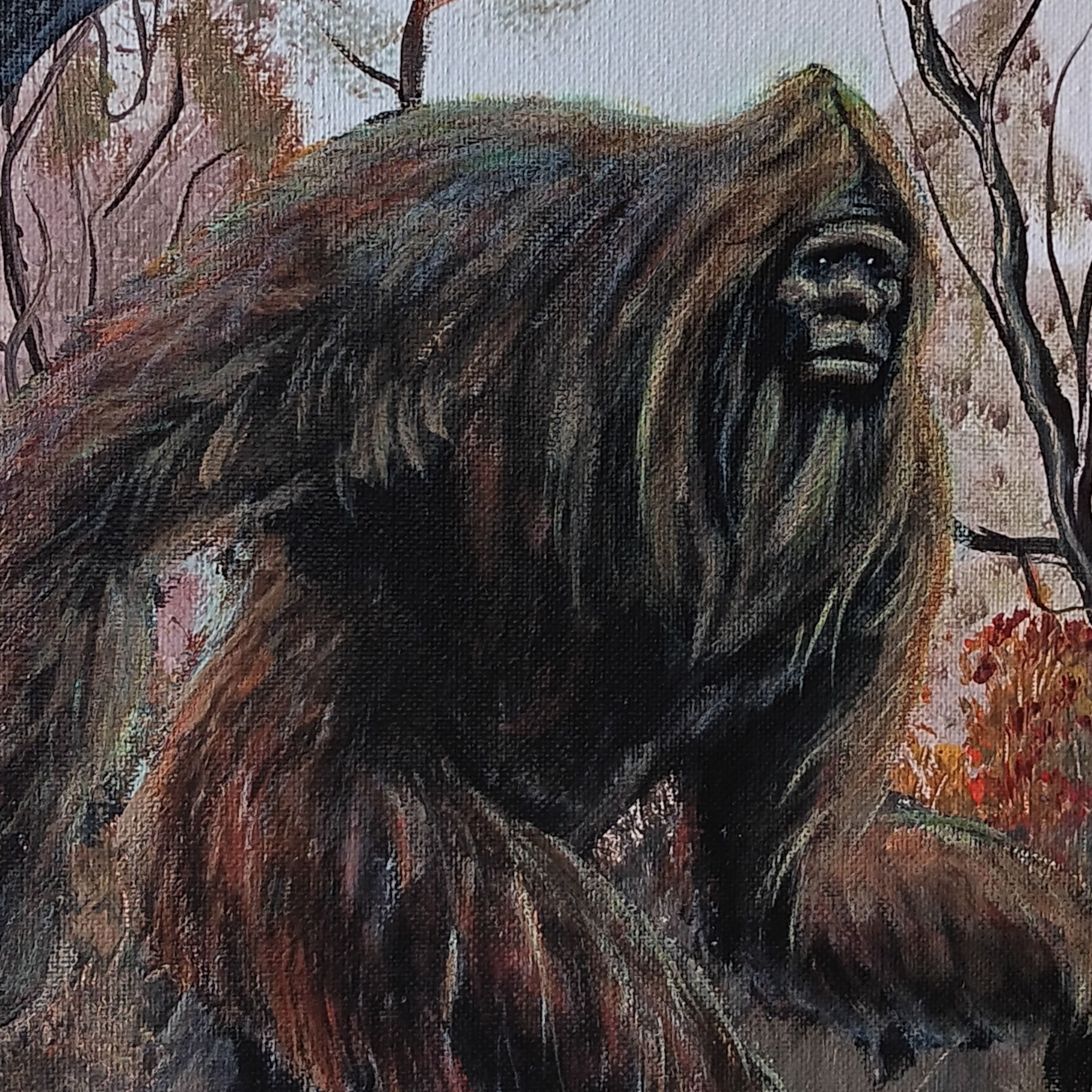 Bigfoot Painting
