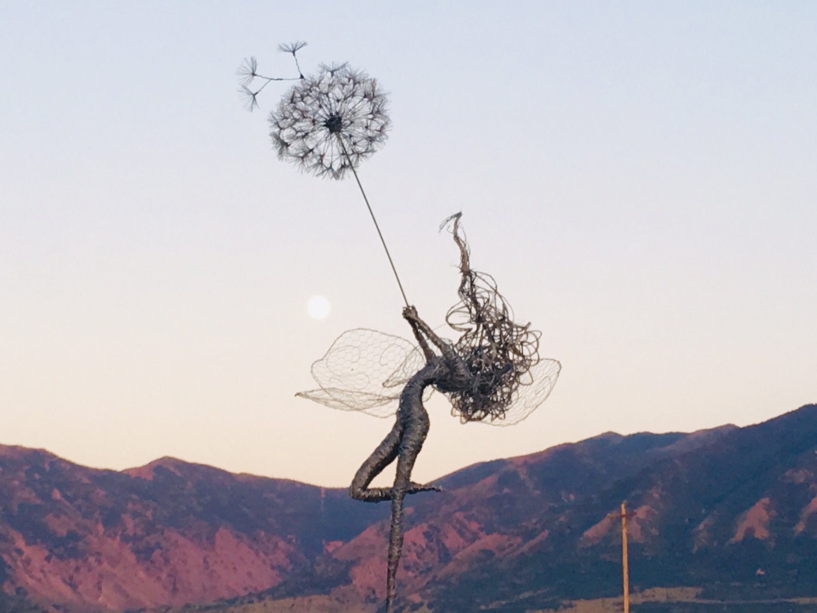 Dancing With A Dream Wire Fairy Sculpture Fantasywire Inspired - Etsy