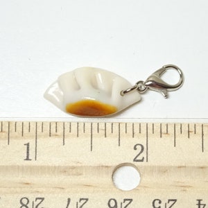 Dumpling Earrings Food Jewelry Polymer Clay Charm Miniature | Etsy