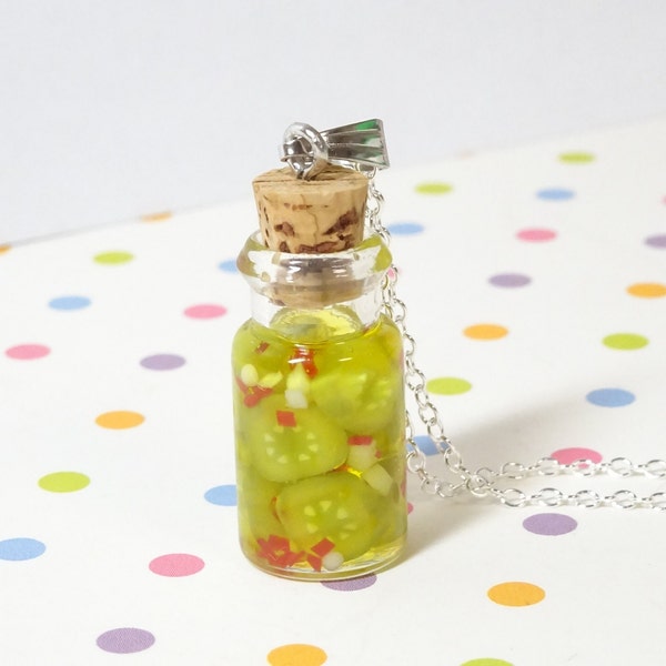 Polymer Pickle Charm - Etsy