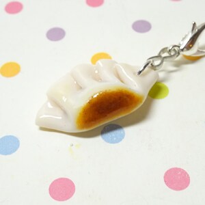 Dumpling Charm, Food Jewelry, Polymer Clay Charm, Miniature Food, 1 Pc ...