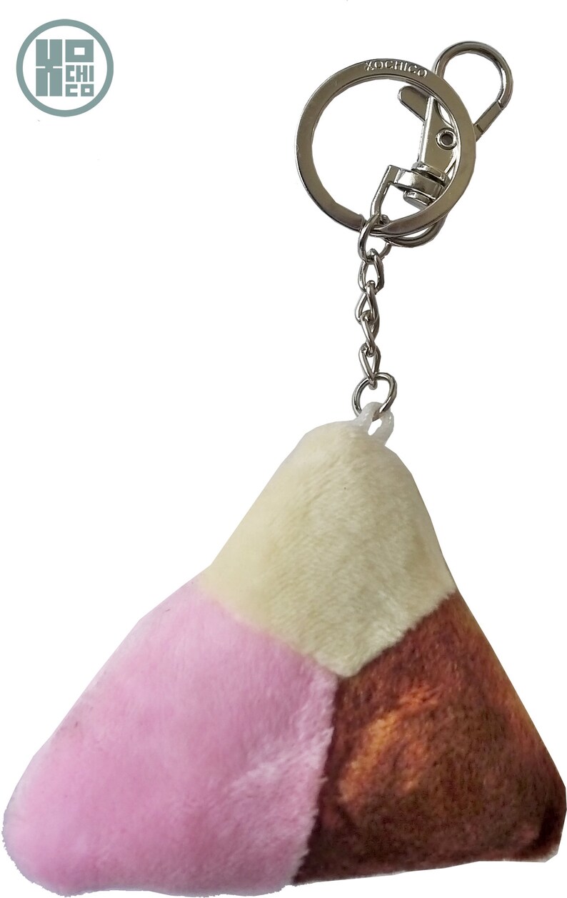 Pan Dulce Payaso Tri-color Cookie Plush Key Chain | Etsy