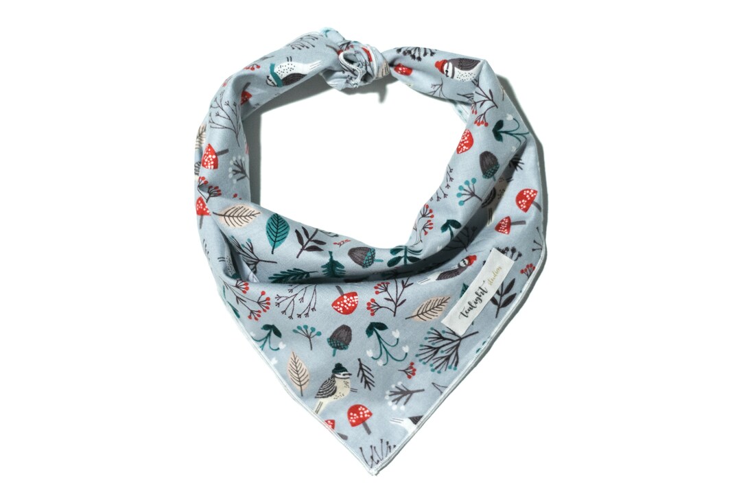 Periwinkle Forest Bandana - Etsy