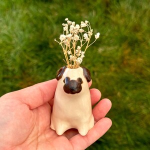 Custom Mini Dog Flower Vase - Etsy