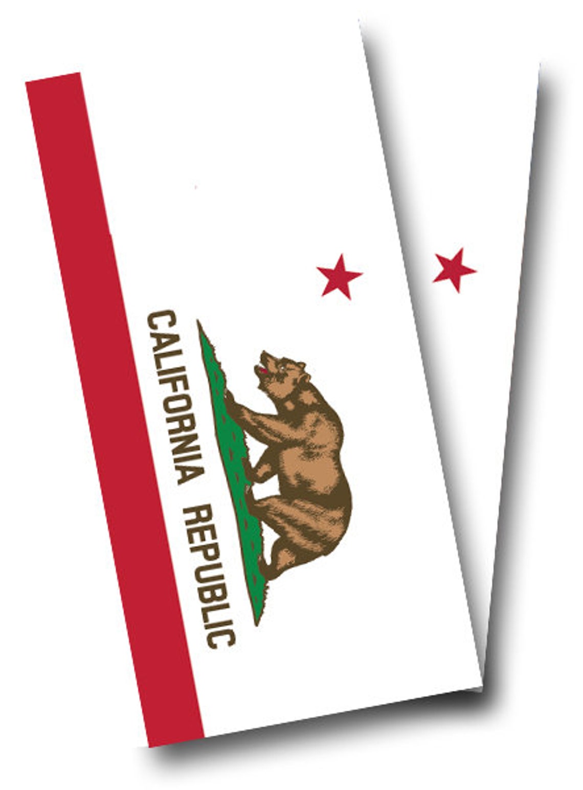 California State Flag Cornhole Wraps - Cornhole Wraps - Cornhole Skins ...