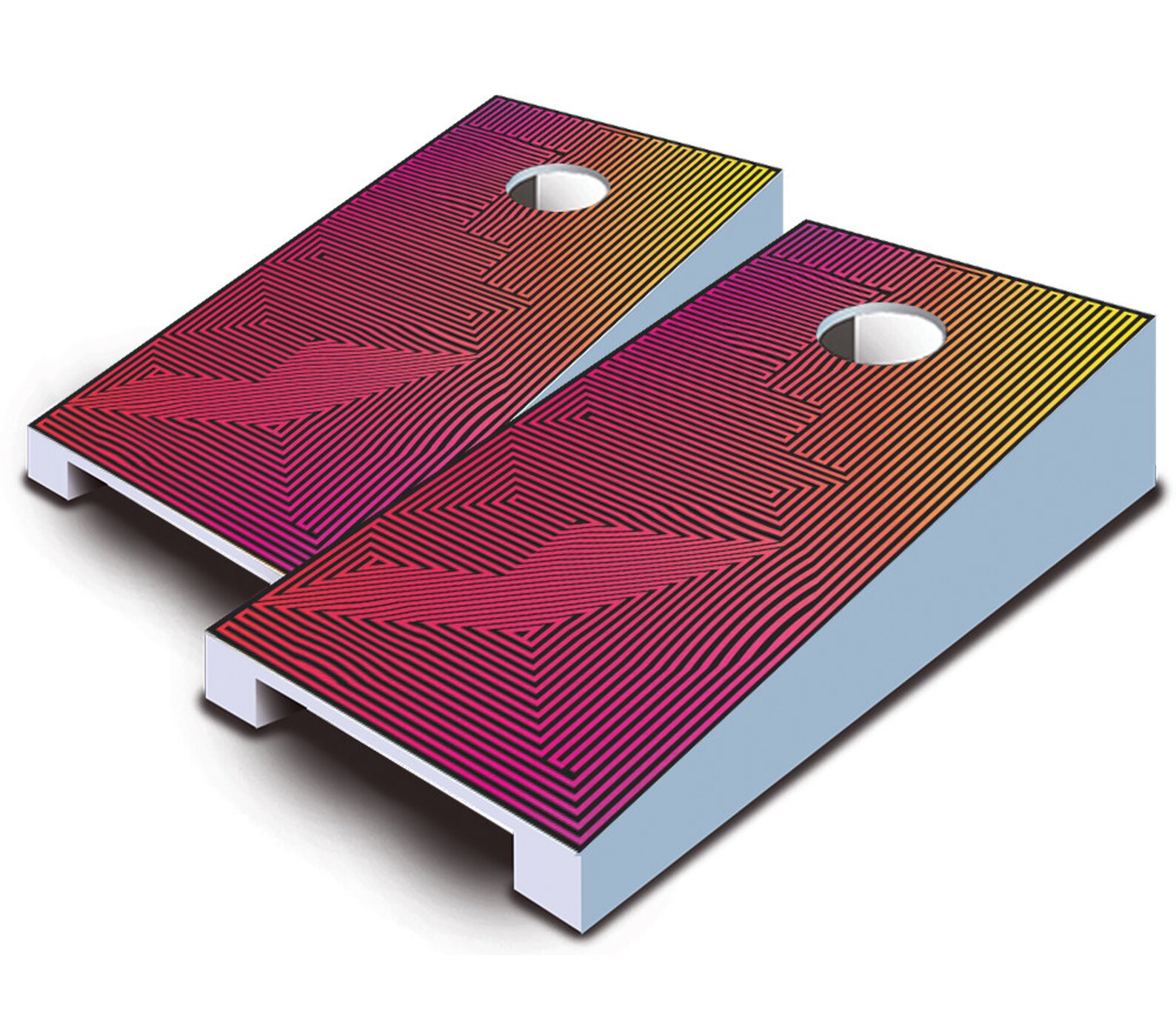 Dimensions Tabletop Cornhole Set With Bags Desktop Cornhole | Etsy