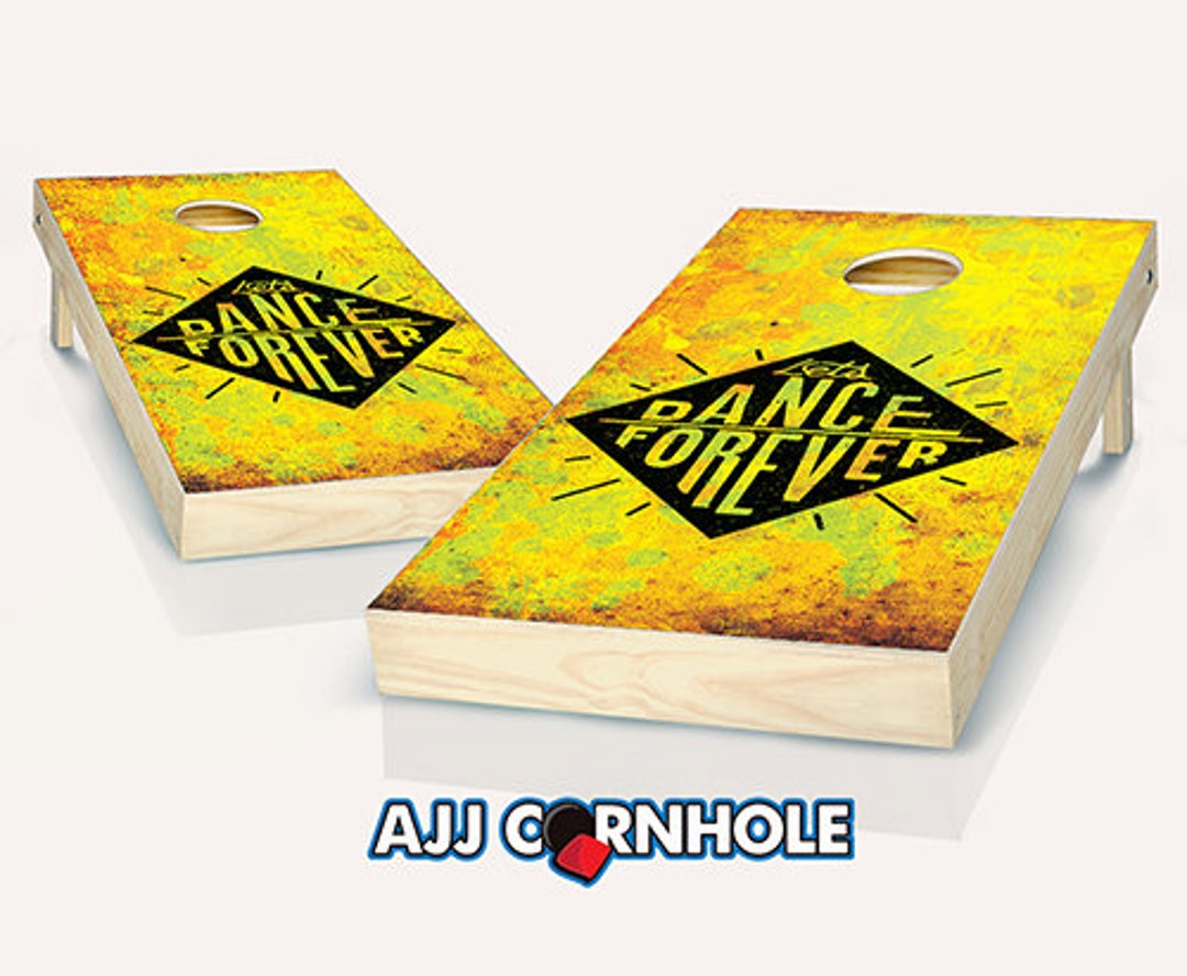 Dance Forever Cornhole Set With Bags Party Cornhole Set - Etsy UK