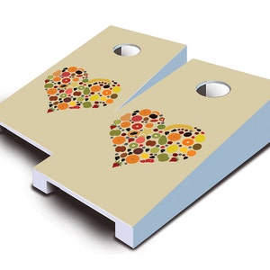 Health Nut Tabletop Cornhole Set With Bags Desktop Cornhole - Etsy