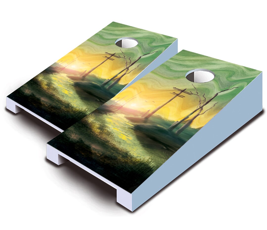 Wastelands Tabletop Cornhole Set With Bags - Desktop Cornhole - Mini ...