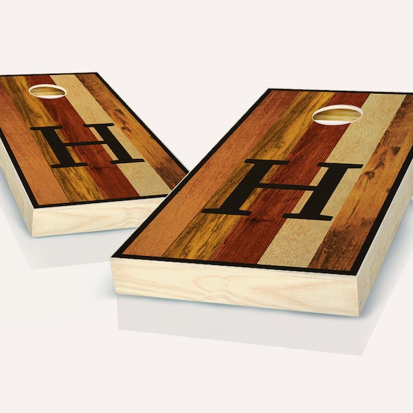 Monogram Cornhole - Etsy