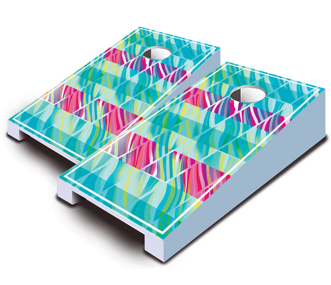 Cool Wave Tabletop Cornhole Set With Bags - Desktop Cornhole - Mini ...