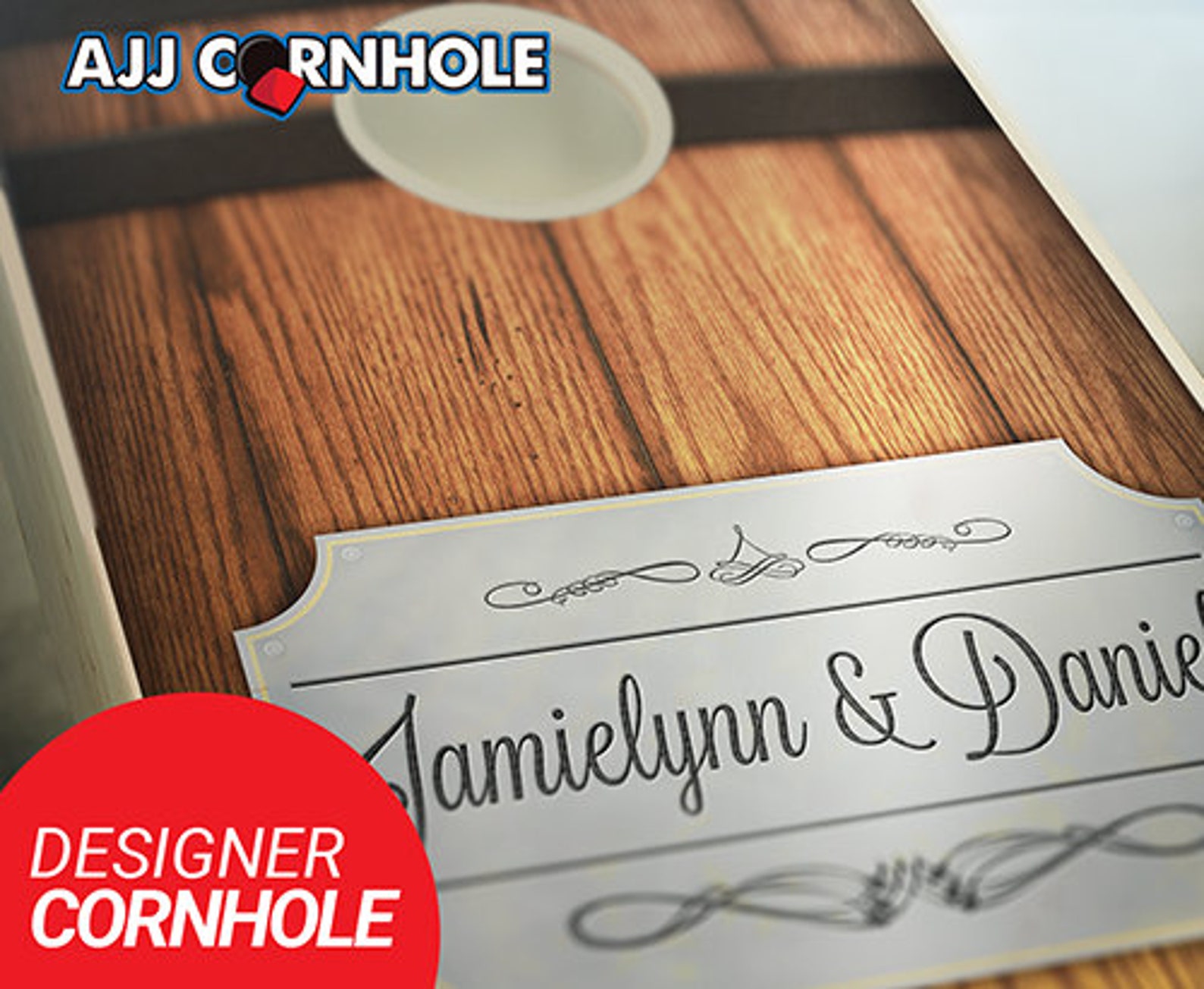 Barrel Plaque Wine Wedding Cornhole Set With Bags - Wedding Cornhole ...