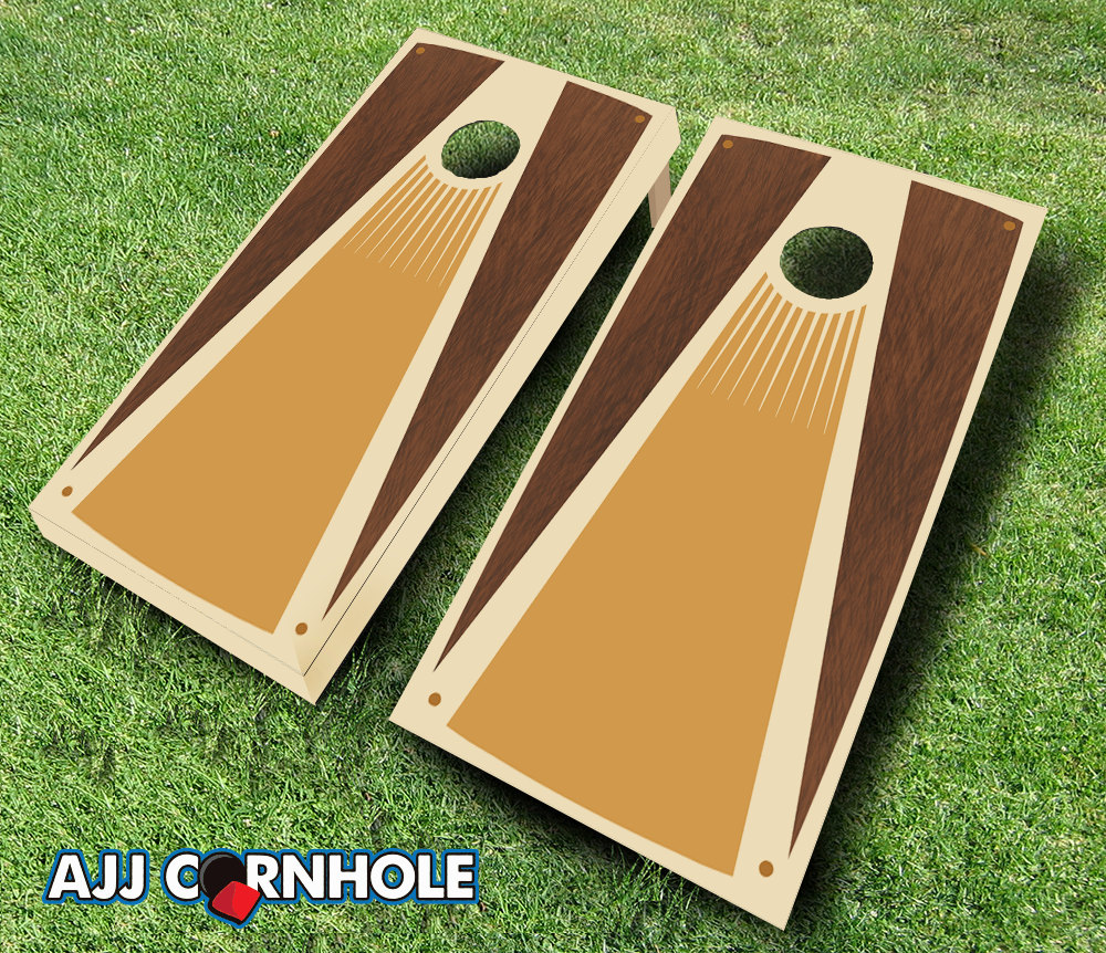 Retro Stained Tensil Cornhole Set with Bags Cornhole Set | Etsy