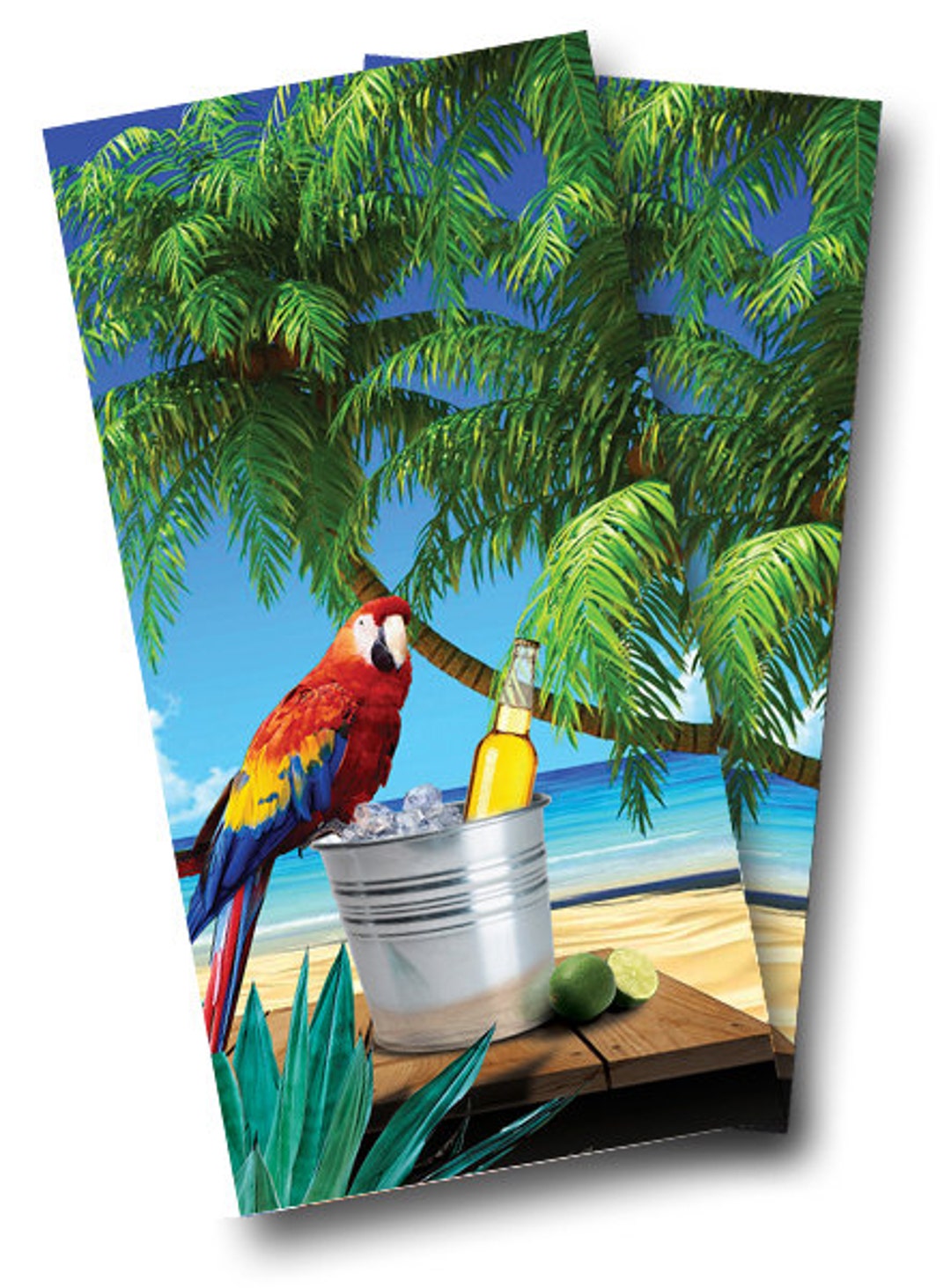 Parrot Cornhole Wraps - Cornhole Wraps - Cornhole Skins - Beach ...