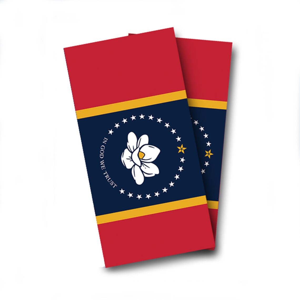 Mississippi State Flag Cornhole Wraps Cornhole Wraps - Etsy