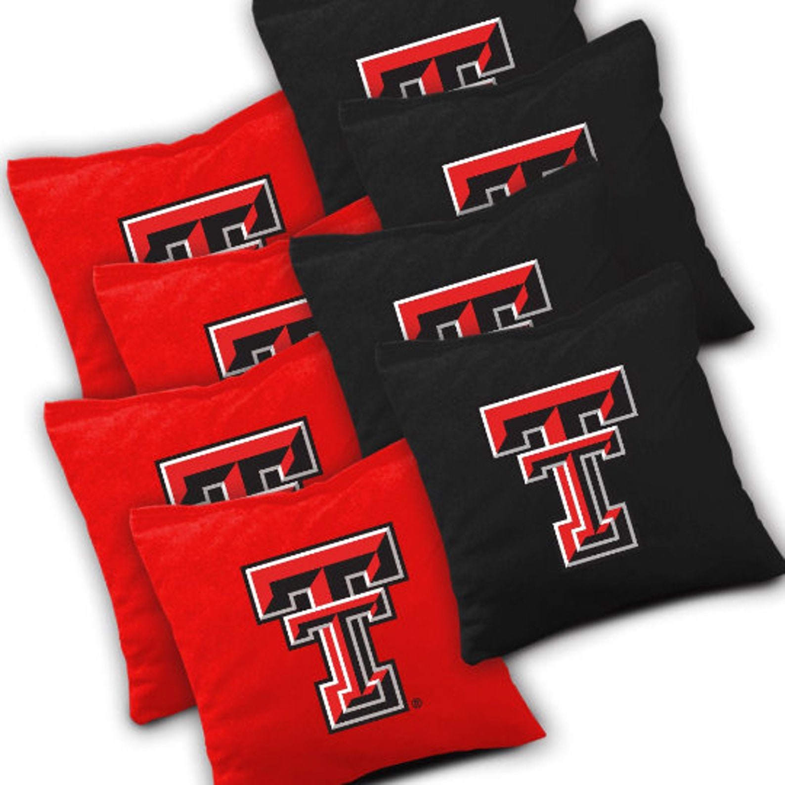 Officially Licensed Texas Tech Red Raiders Striped Stained - Etsy