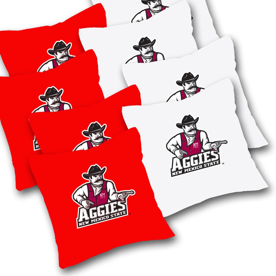 Officially Licensed New Mexico Pyramid Stained Cornhole Set | Etsy