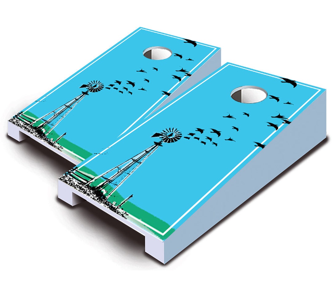 Crop Crows Tabletop Cornhole Set With Bags - Desktop Cornhole - Mini ...