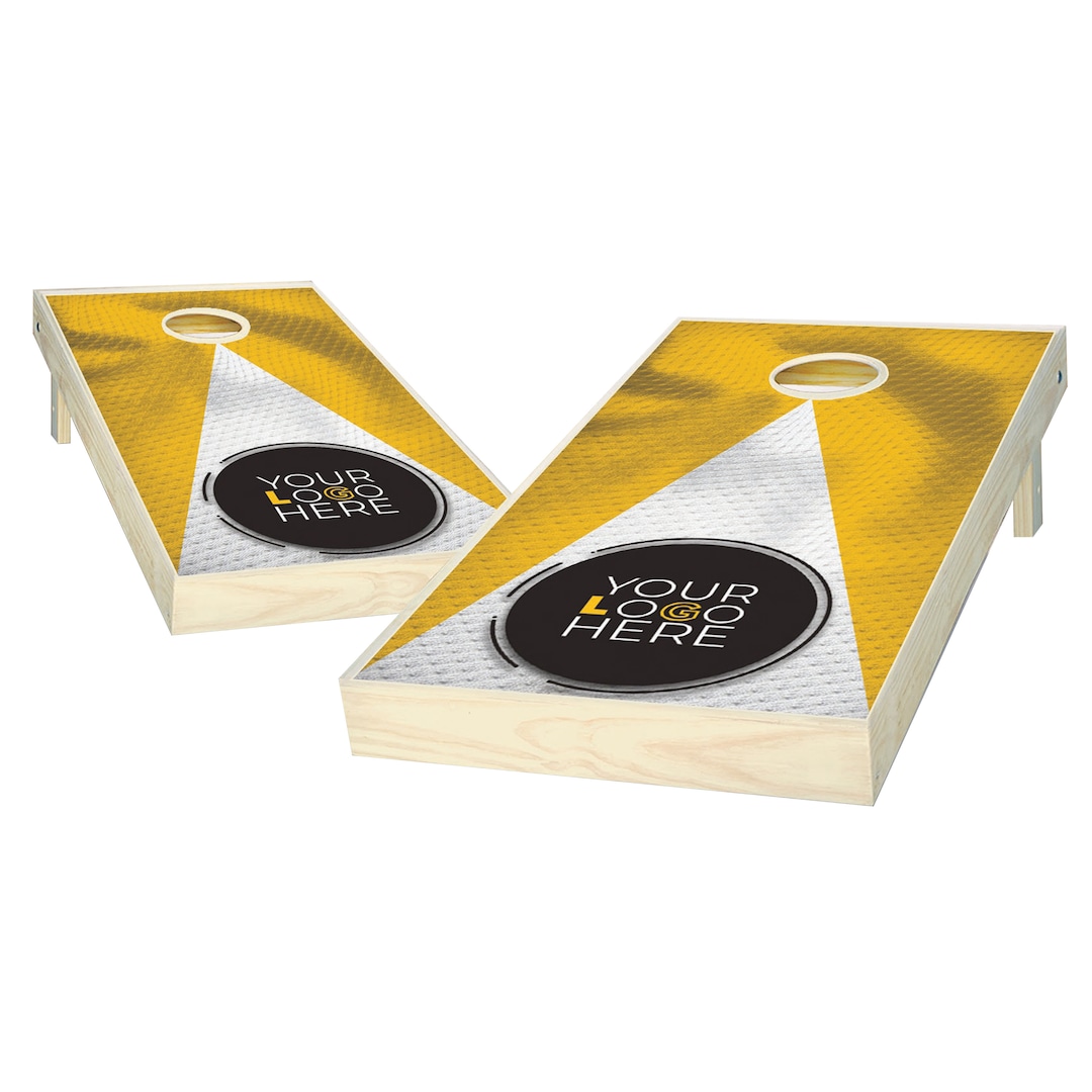Custom Cornhole Set - Add Your Logo Here - Custom Jersey Cornhole ...