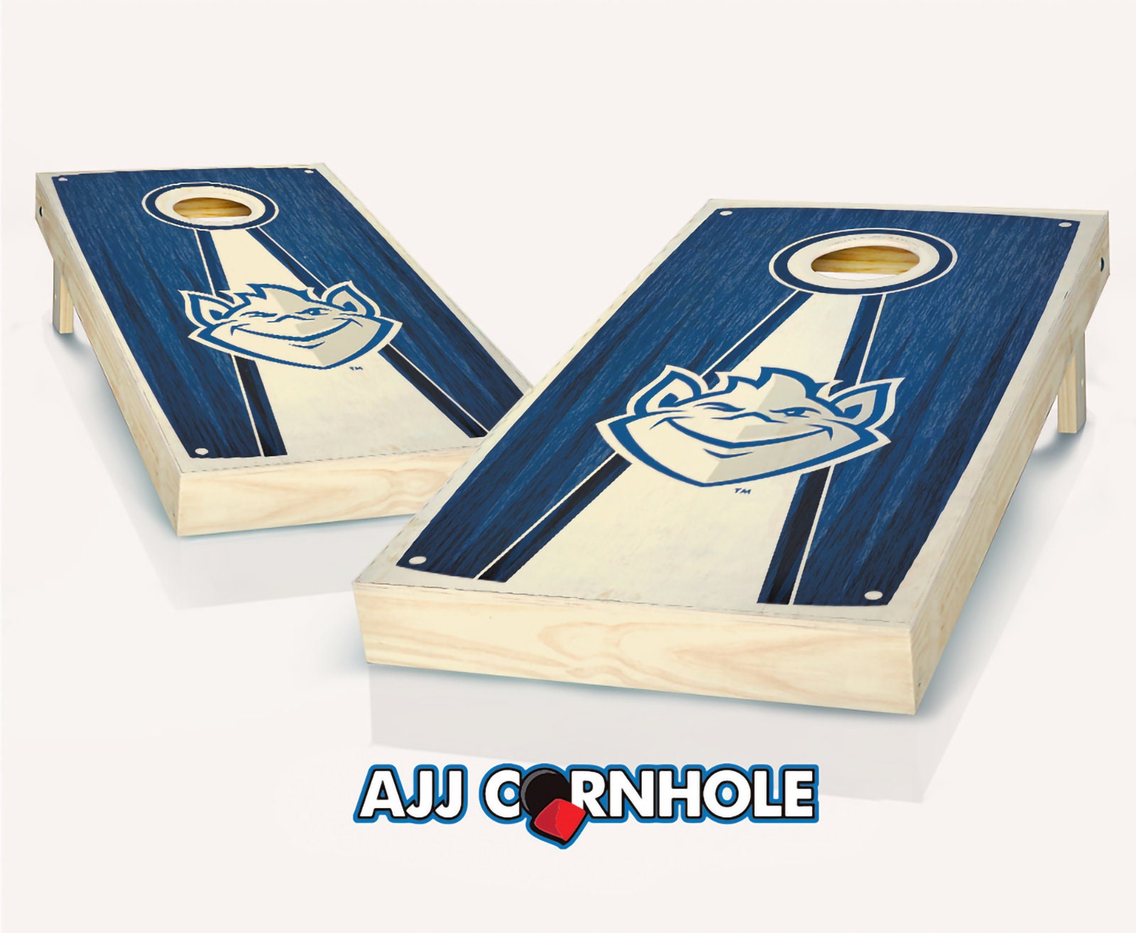 Officially Licensed St. Louis Pyramid Stained Cornhole Set With Bags ...