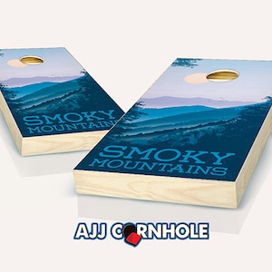 Smoky Mountains Cornhole Set With Bags - Smoky Mountains Cornhole Set ...