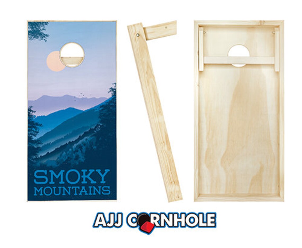 Smoky Mountains Cornhole Set With Bags - Smoky Mountains Cornhole Set ...