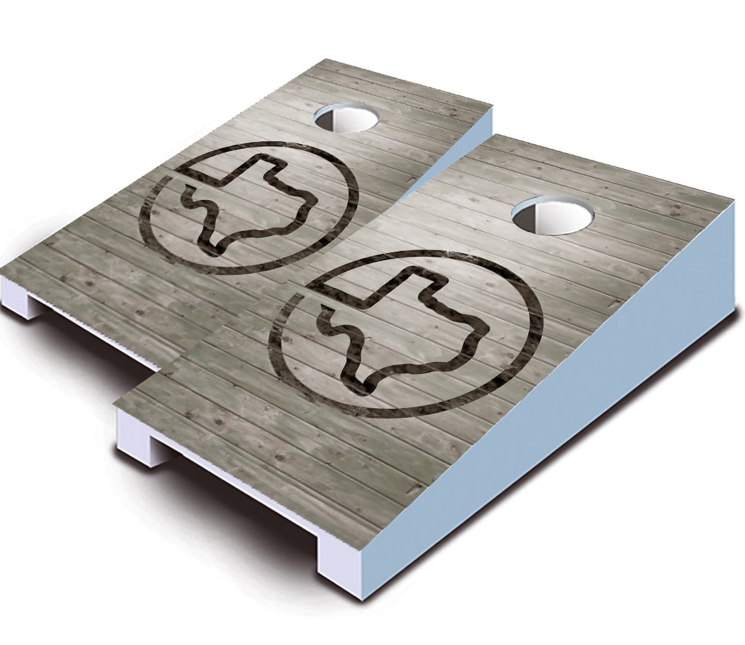 Texas Tabletop Cornhole Set With Bags - Desktop Cornhole - Mini Toss ...