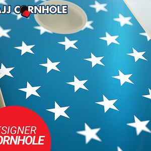 Liberty Stars Cornhole Set With Bags - Stars Cornhole Set - USA ...