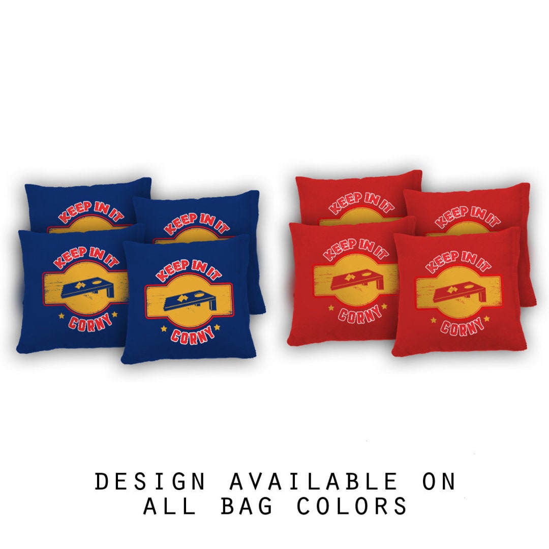 Keep in It Corny Cornhole Bags Set of 8 - 17 Colors to Choose From ...