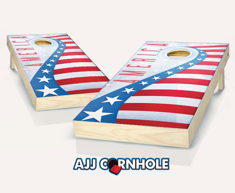 Shooting Star Cornhole Set With Bags Cornhole Set Cornhole - Etsy