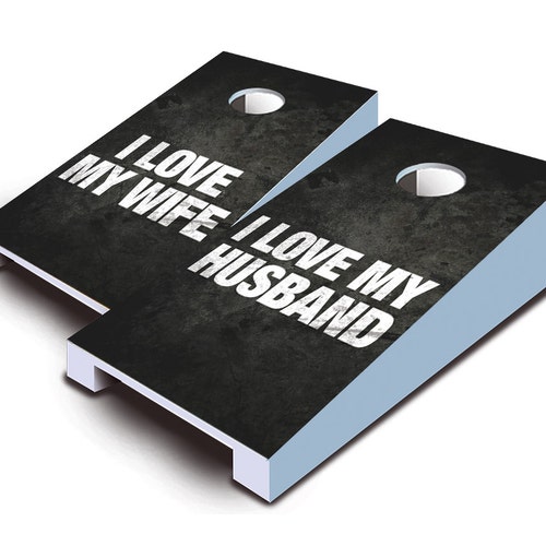 Health Nut Tabletop Cornhole Set With Bags Desktop Cornhole - Etsy