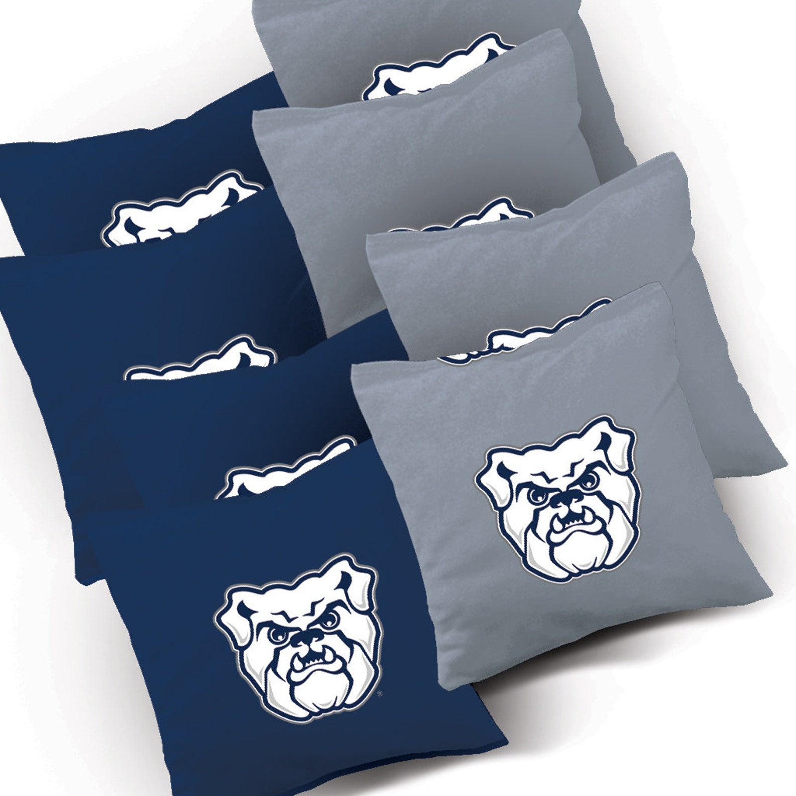Officially Licensed Butler Bulldogs Striped Cornhole Set With Bags ...