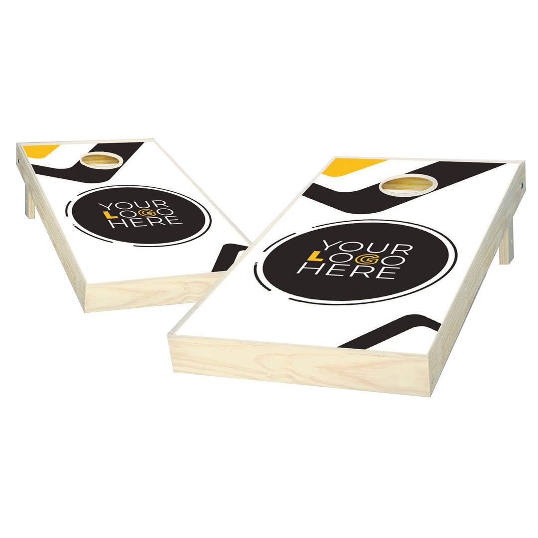 Custom Cornhole Set - Add Your Logo Here - Custom Corners Design ...