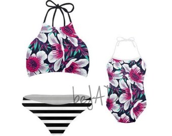 Mommy and me swimsuit | Etsy
