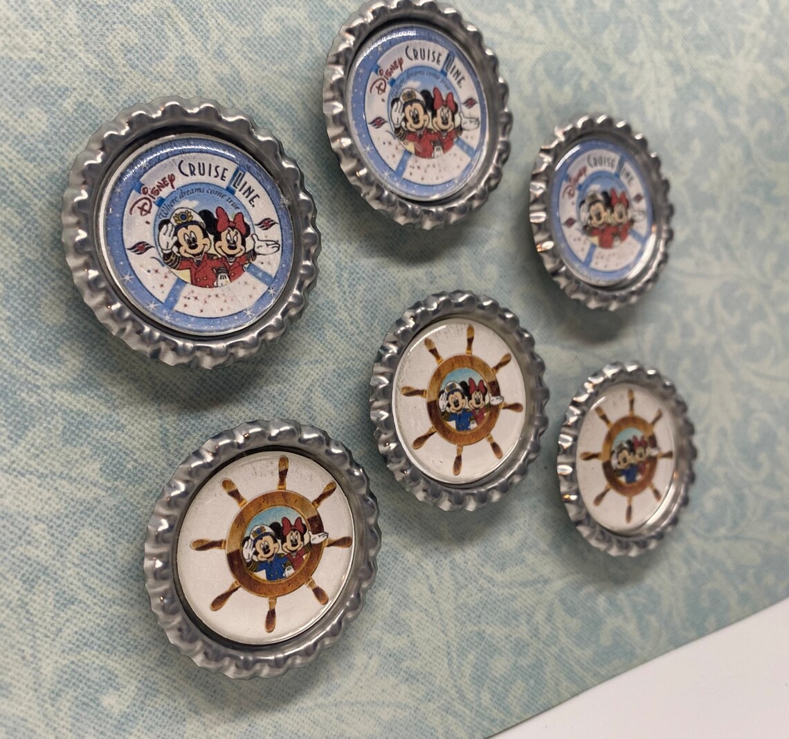 Disney Cruise Magnets / Set of 6 or 12 / Fish Extender Gifts, Door ...