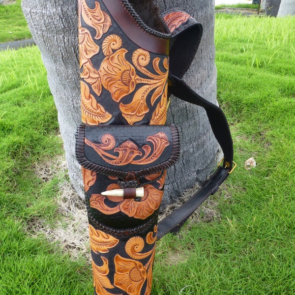 Leather Quiver - Etsy