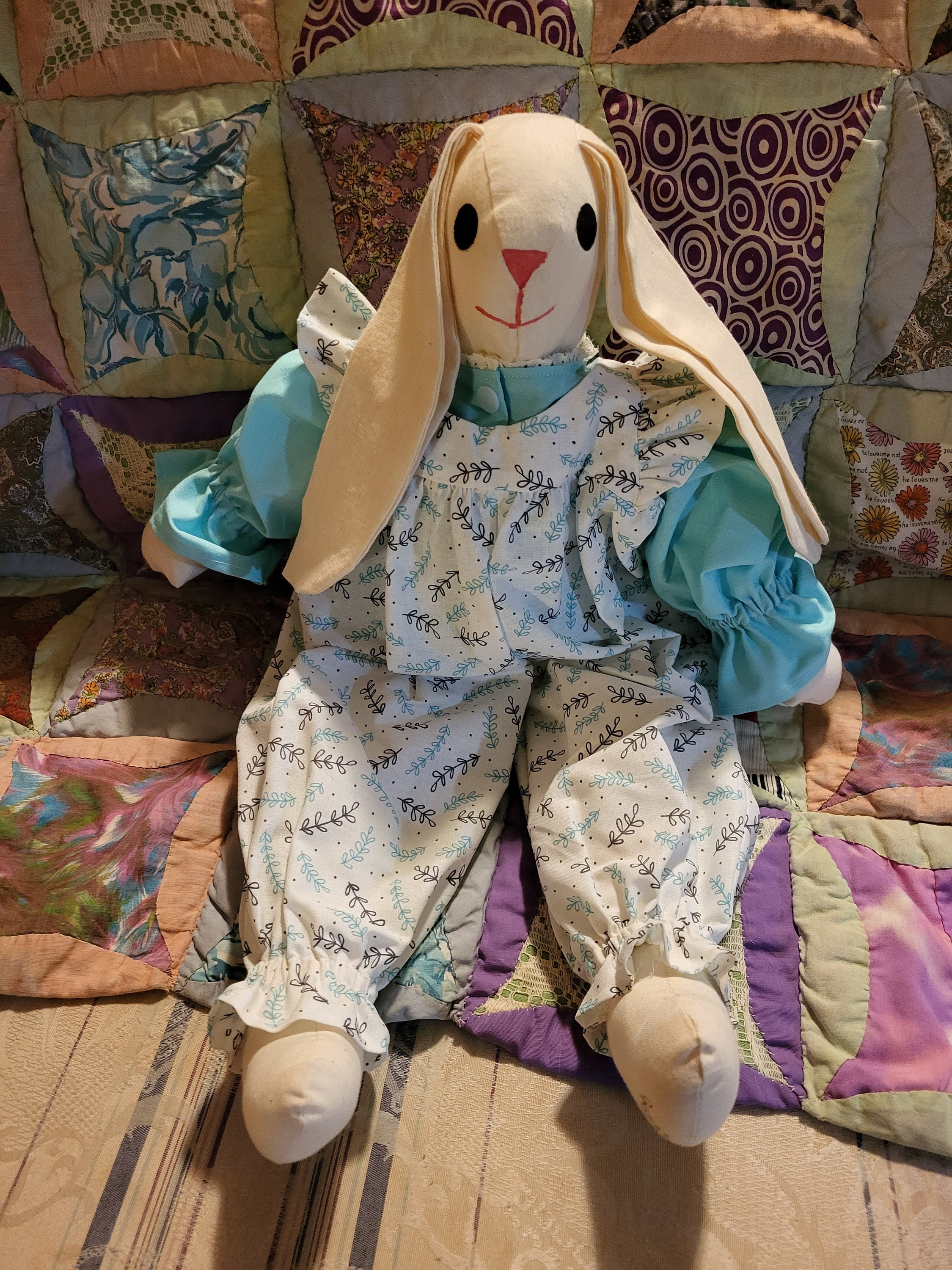 Handmade Muslin Bunnies (20 In.) - Etsy